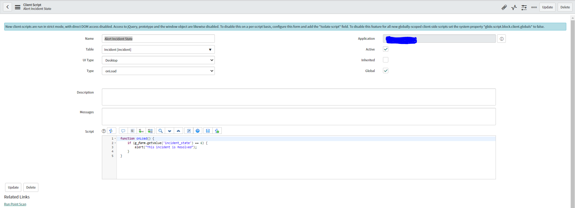 Demystifying Instance Scan - Linter Check - ServiceNow Community